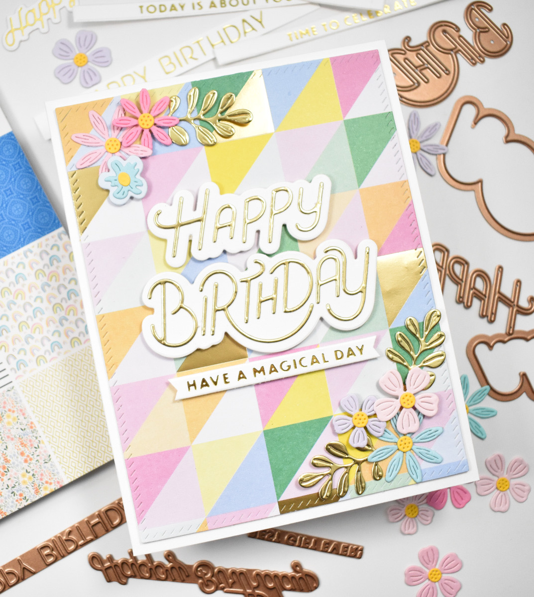 Spellbinders Stylized Birthday – REDSAS