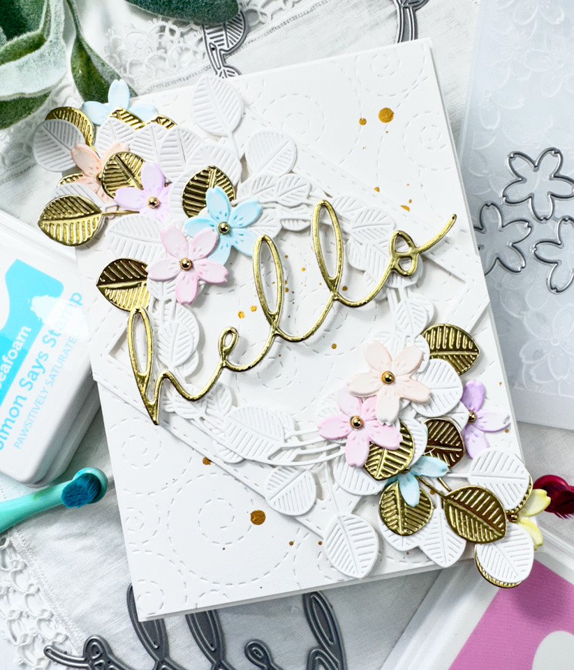 Simon Says Stamp Hello Cherry Blossoms – REDSAS