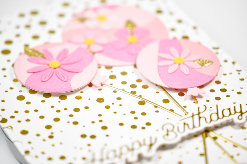 Spellbinders Birthday Balloons – REDSAS