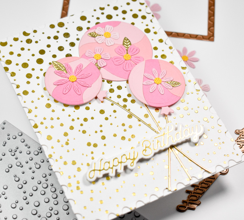 Spellbinders Birthday Balloons – REDSAS