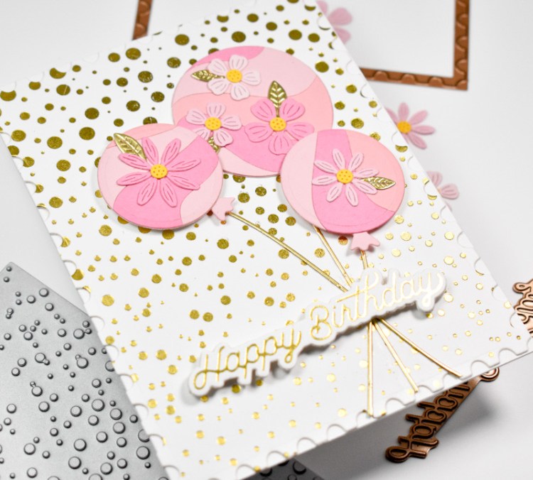 Spellbinders Birthday Balloons – REDSAS