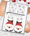 Spellbinders October 2024 Large Die of the Month Cozy Toes Slippers ...