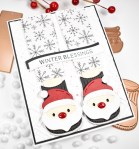 Spellbinders October 2024 Large Die of the Month Cozy Toes Slippers ...