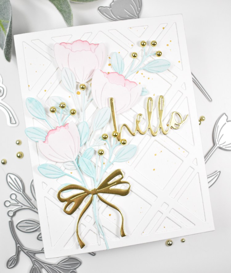 Simon Says Stamp Pastel Floral Hello – REDSAS