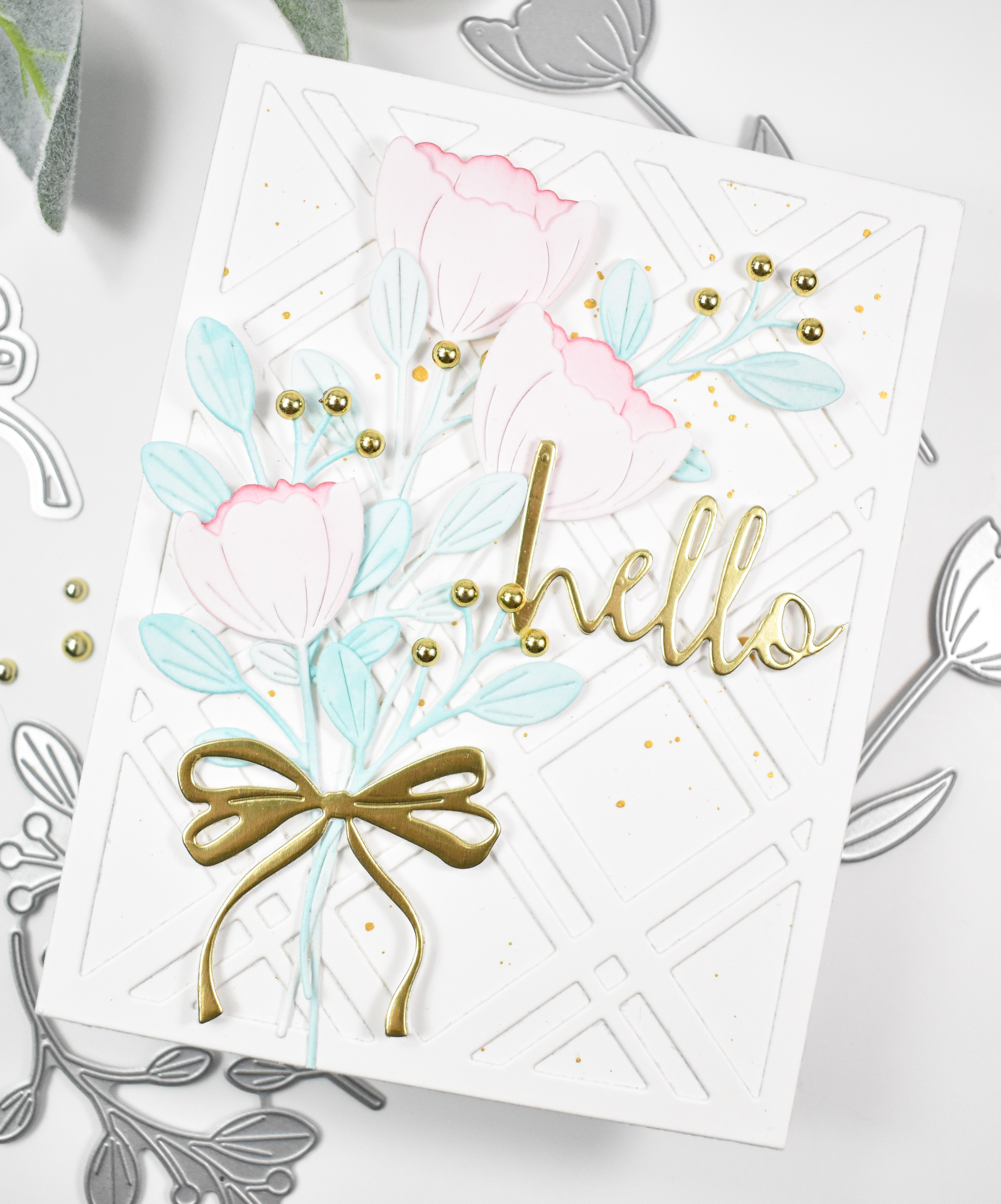 Simon Says Stamp Pastel Floral Hello – REDSAS