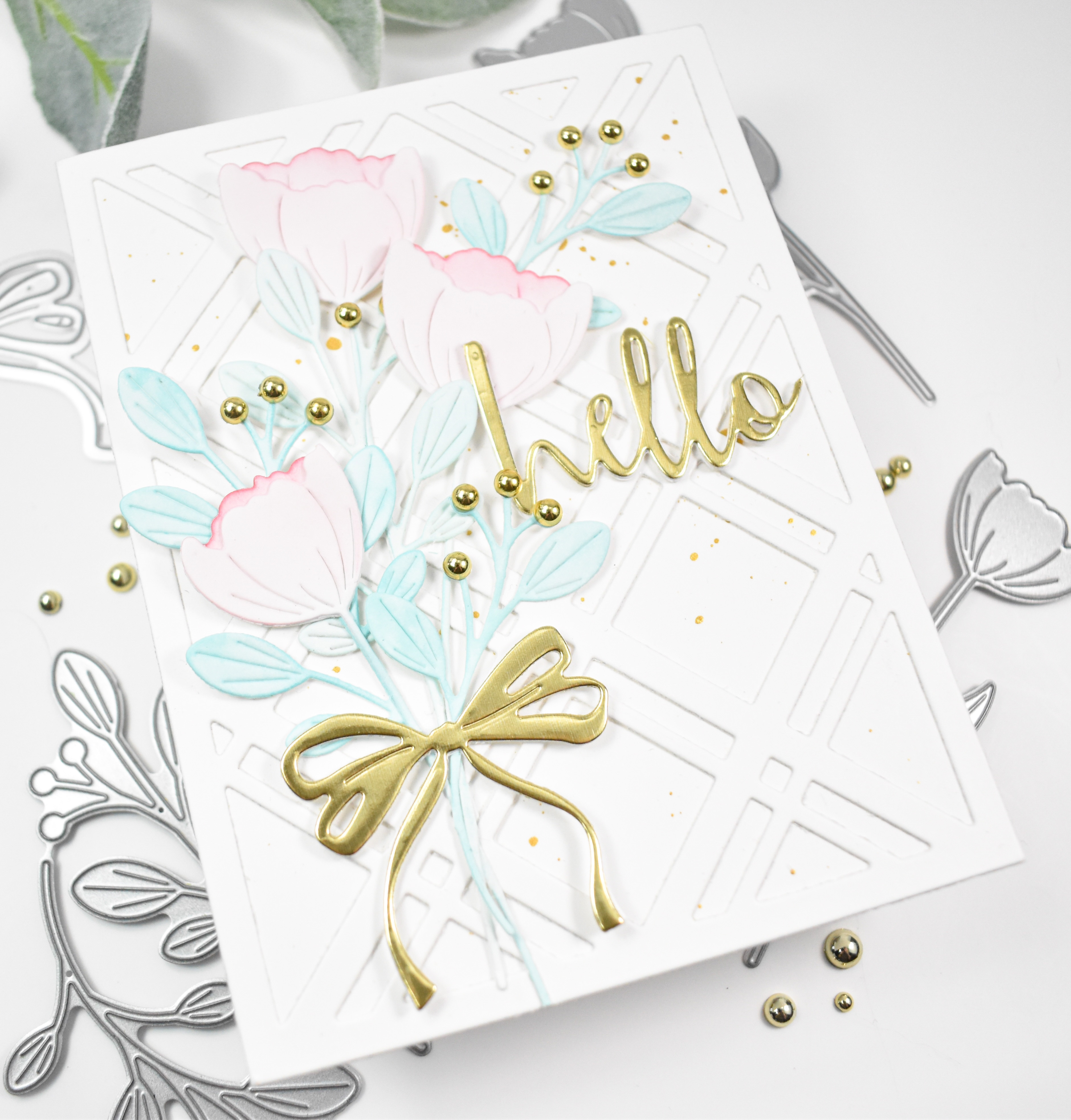 Simon Says Stamp Pastel Floral Hello – REDSAS