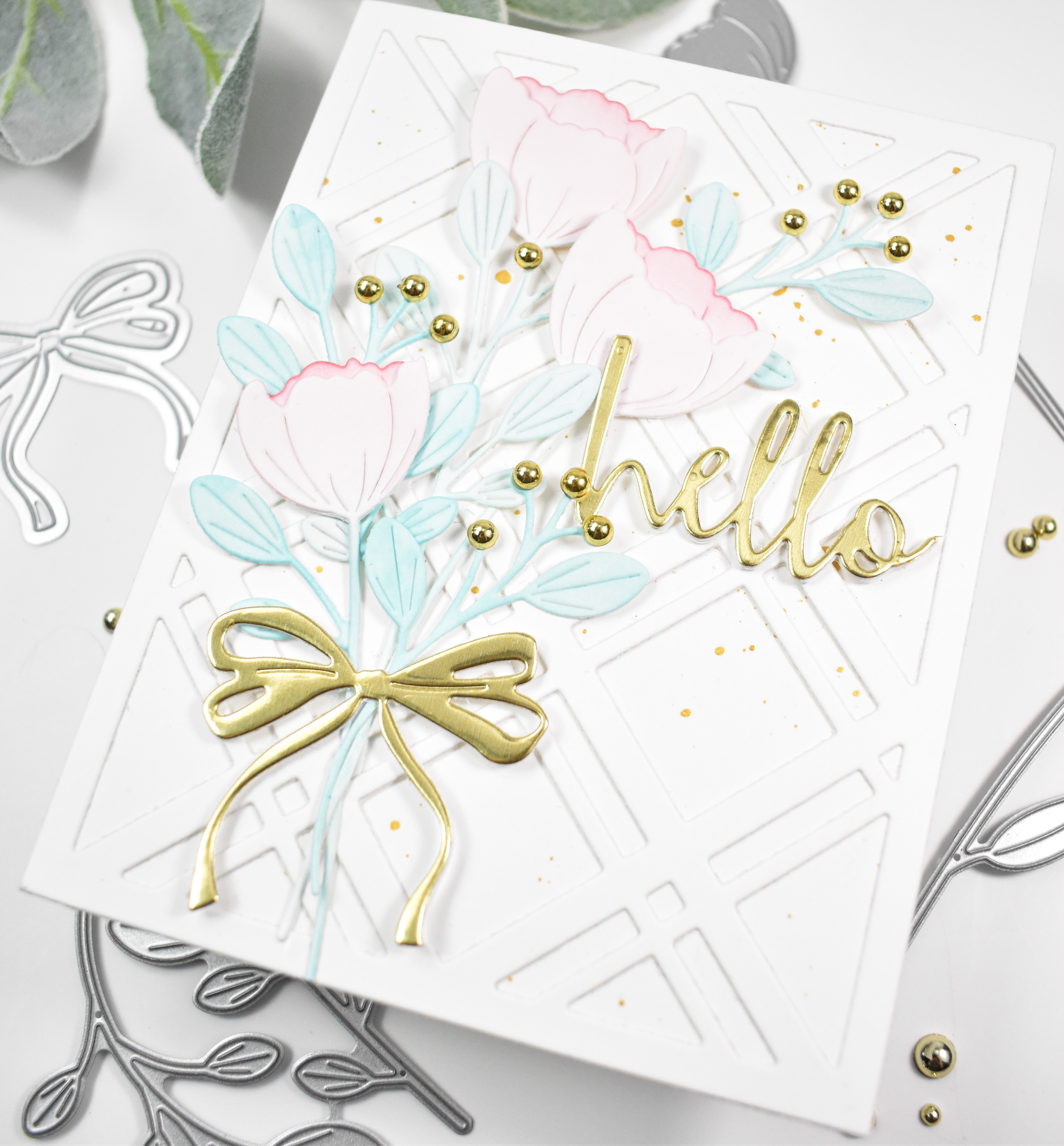 Simon Says Stamp Pastel Floral Hello – REDSAS