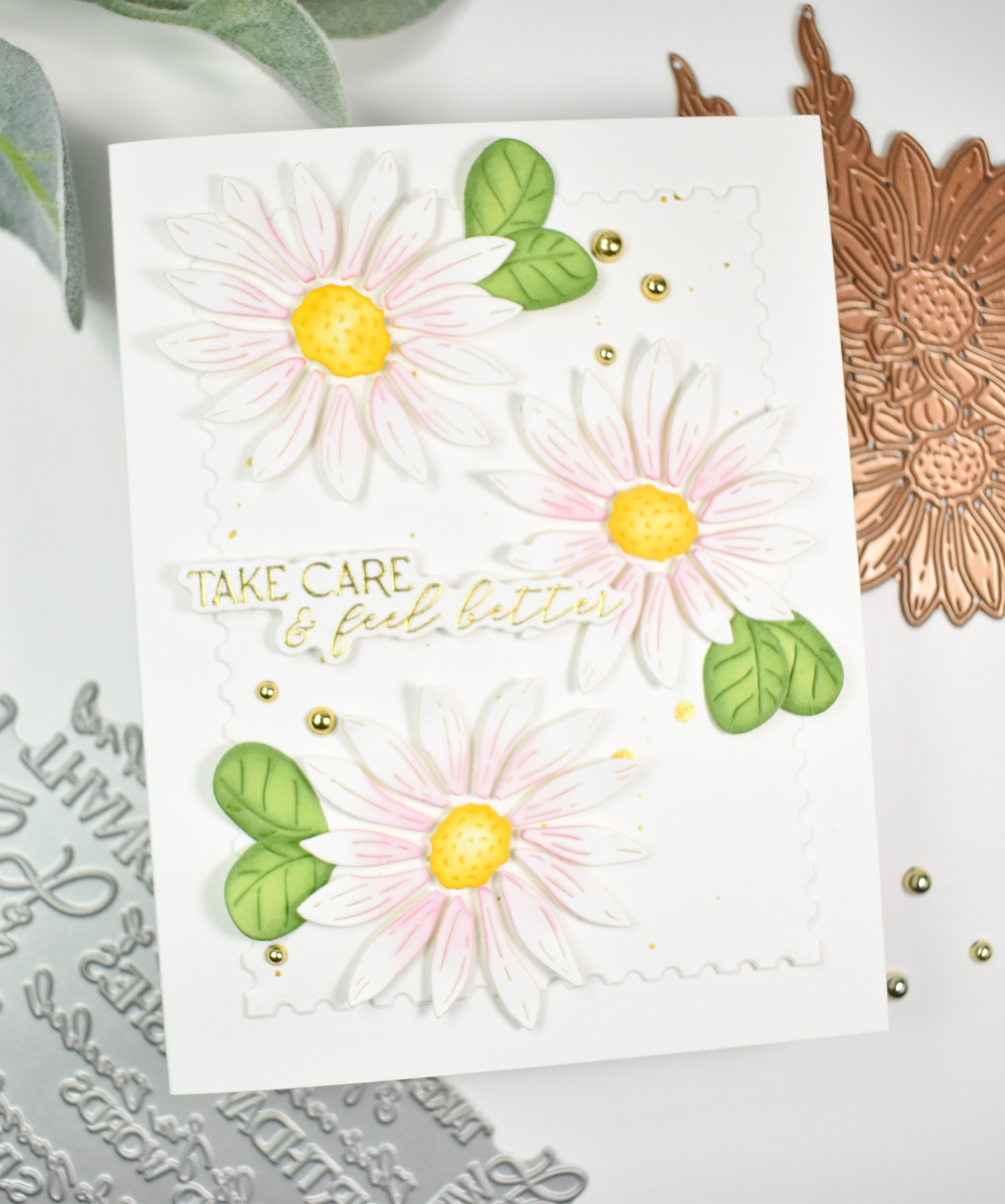Spellbinders Feel Better Daisies – REDSAS