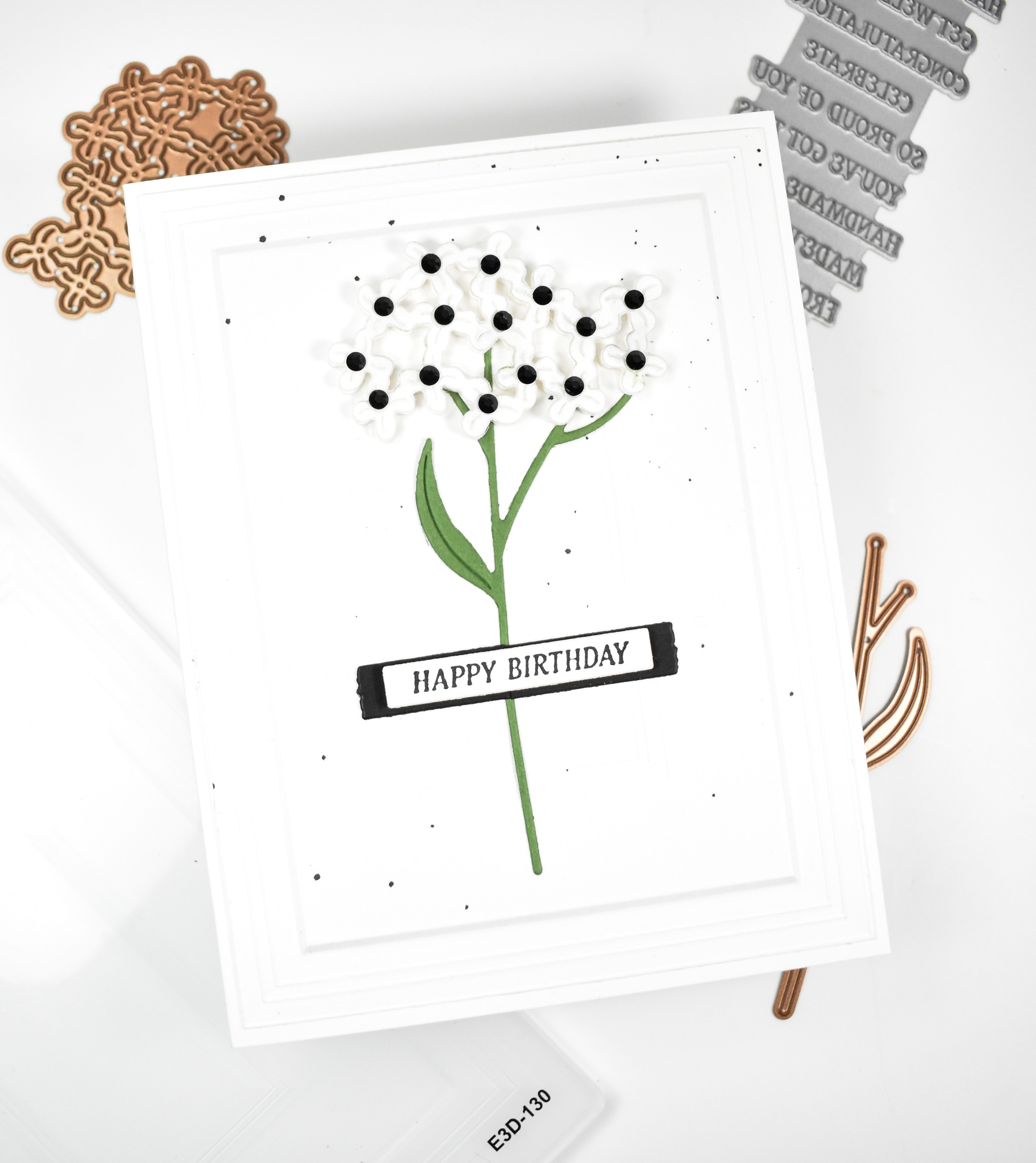Spellbinders Birthday Field Notes – REDSAS