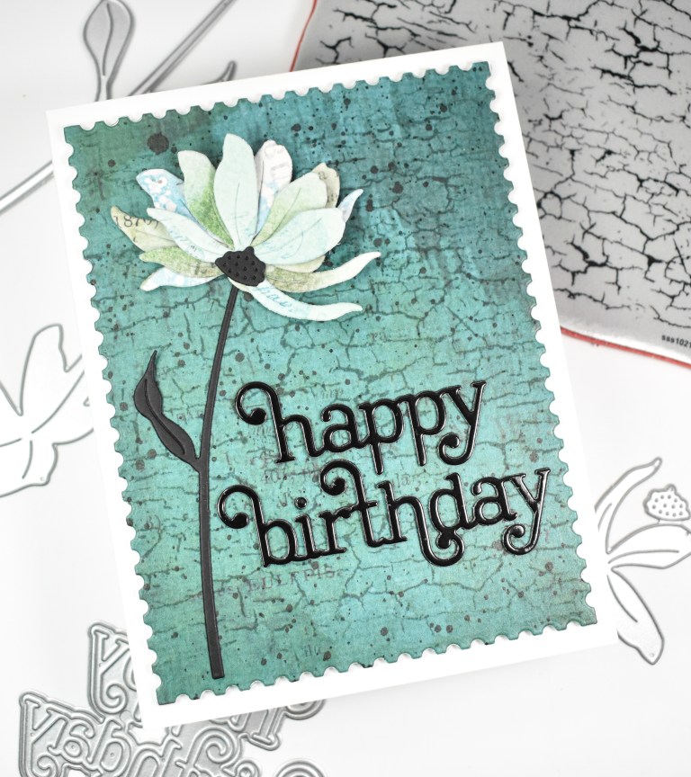 Simon Says Stamp Patterned Birthday Floral – REDSAS