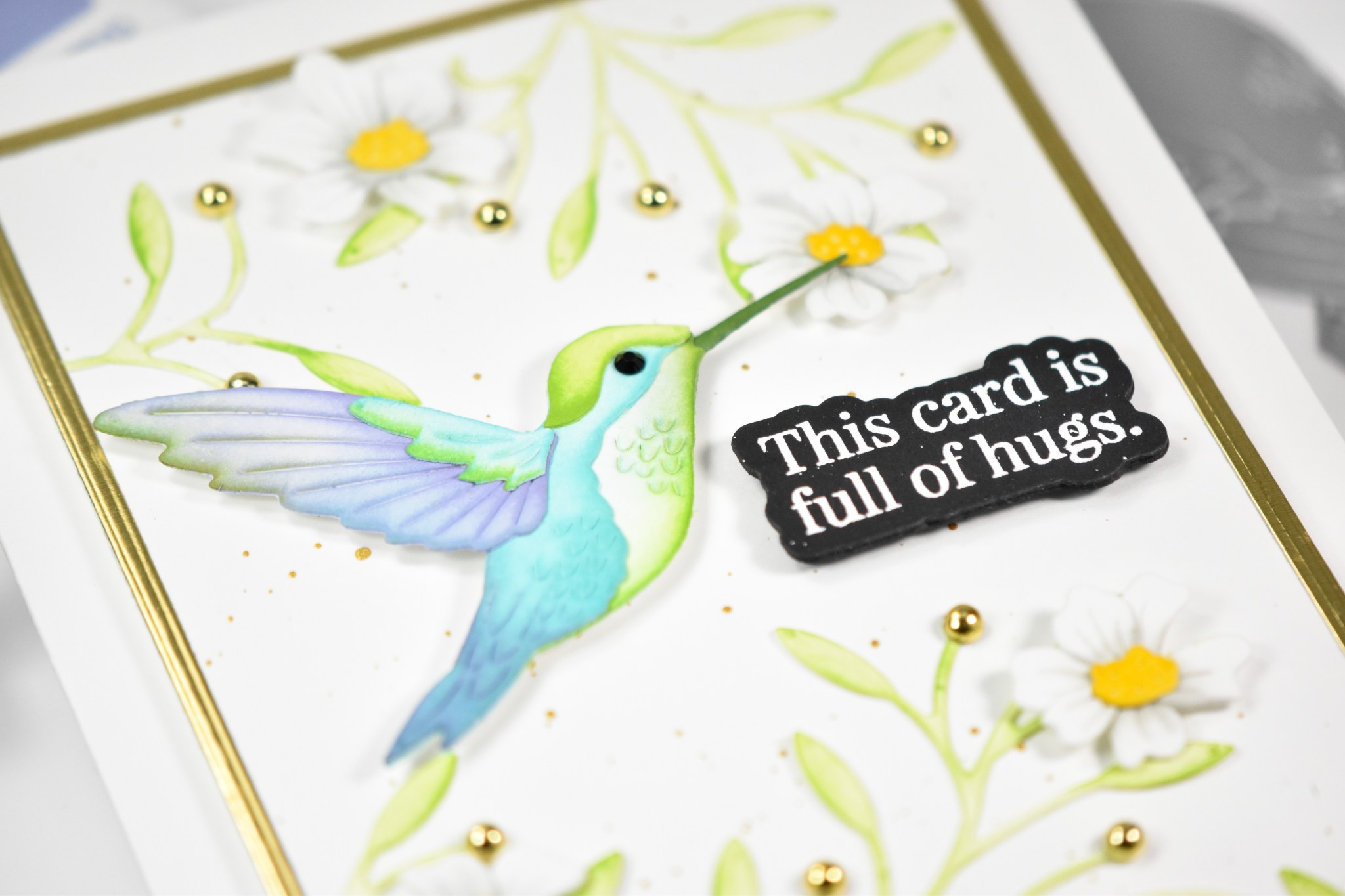 Simon Says Stamp Hummingbird Hugs – REDSAS