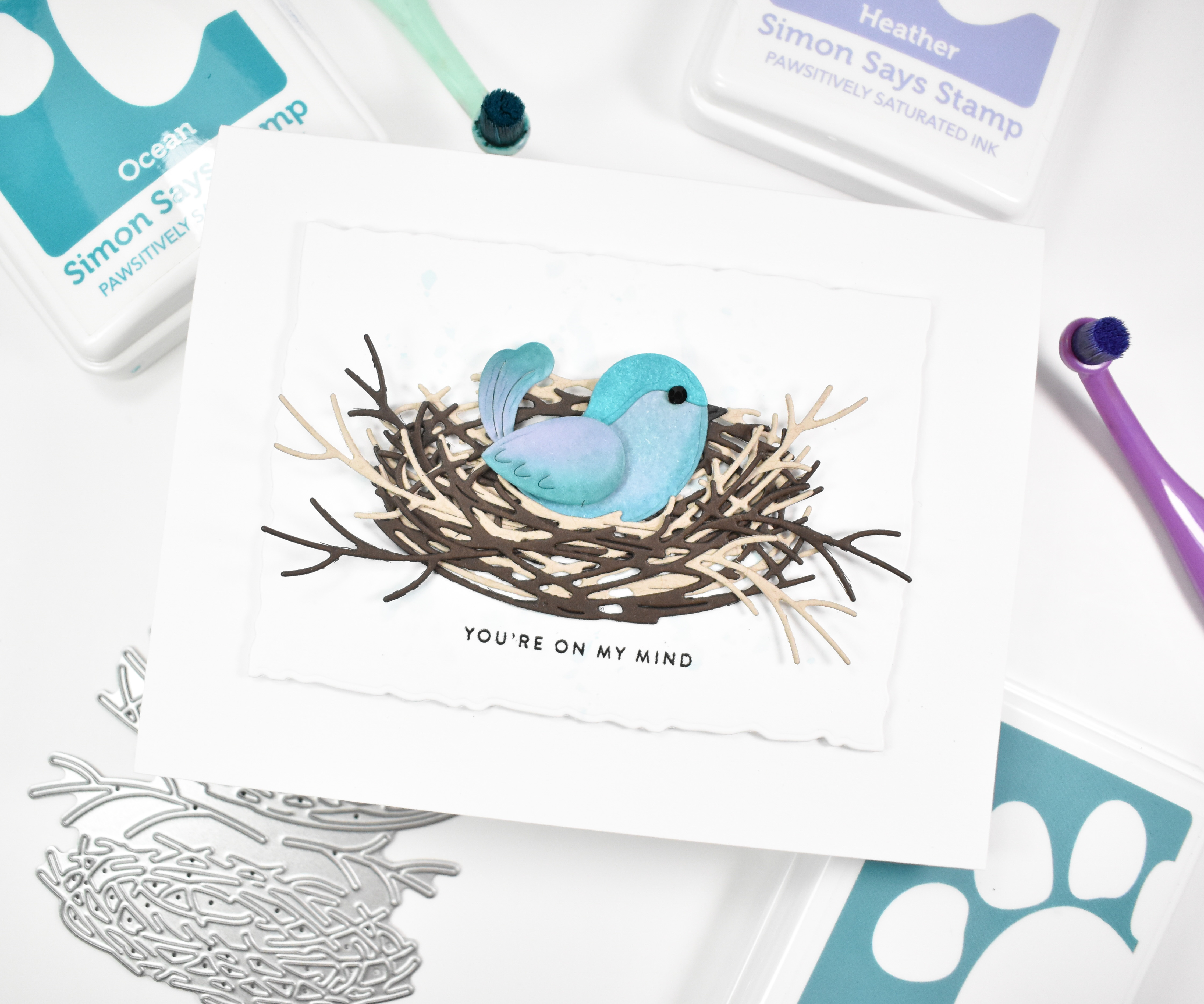 Simon Says Stamp Nesting Bird – REDSAS