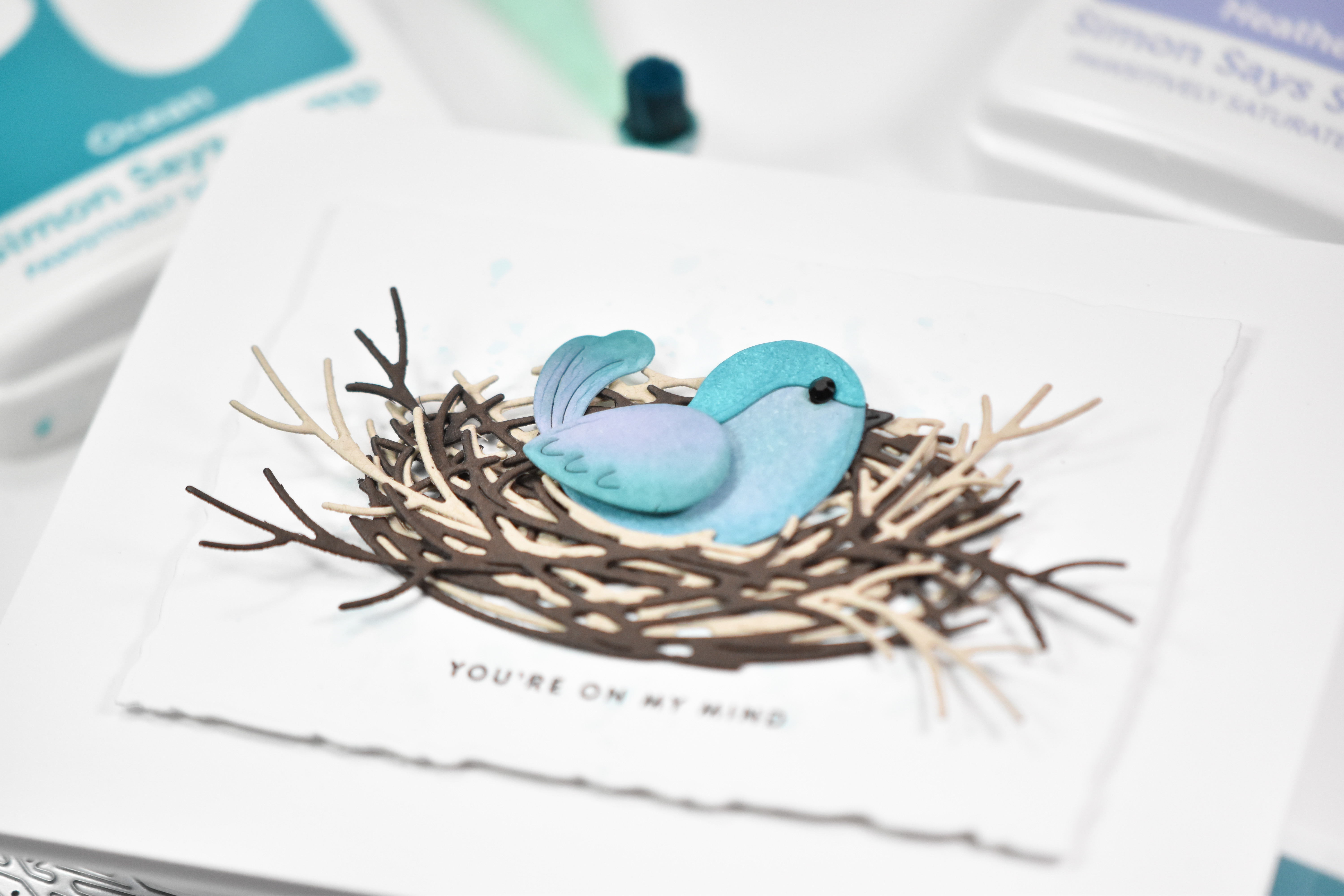 Simon Says Stamp Nesting Bird – REDSAS