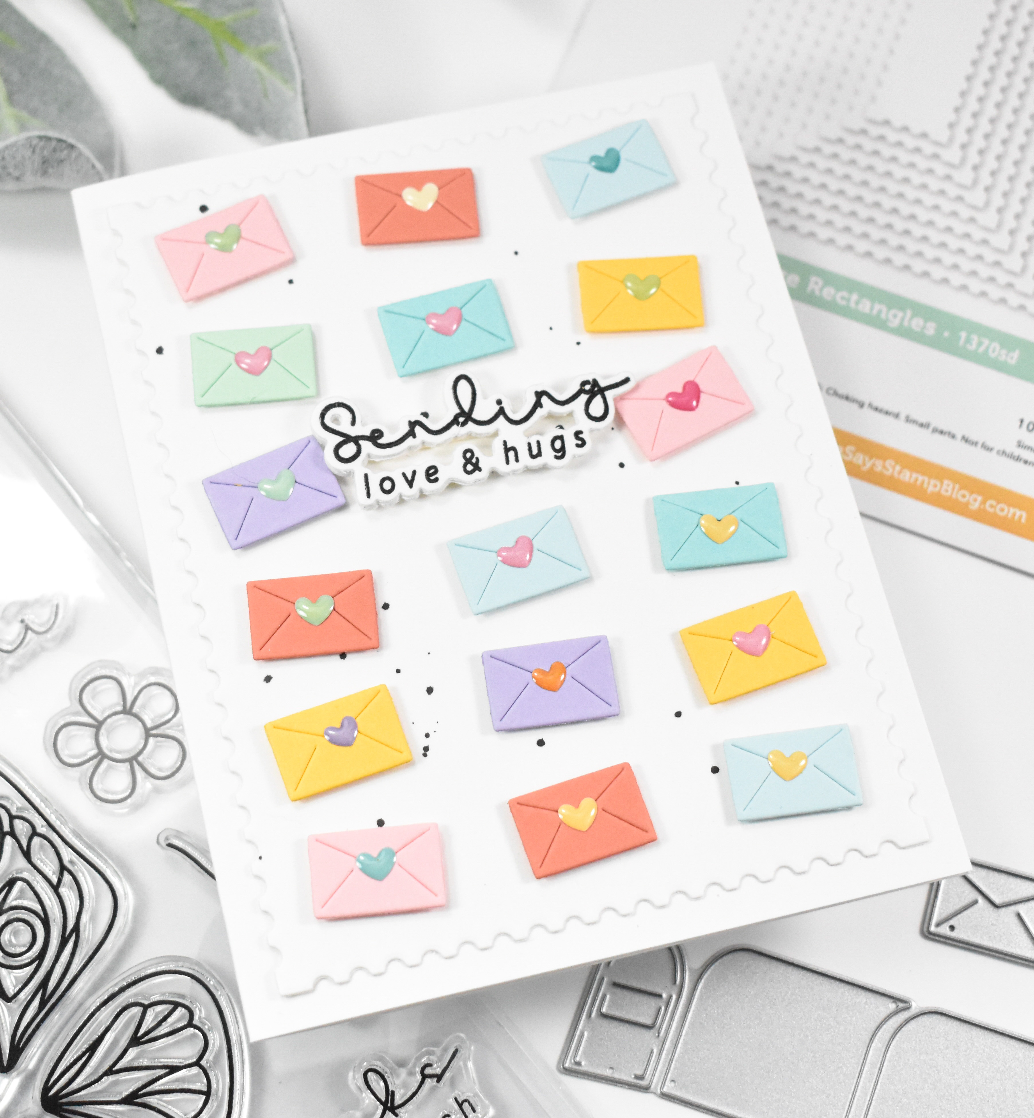 Simon Says Stamp Envelope Grid – REDSAS