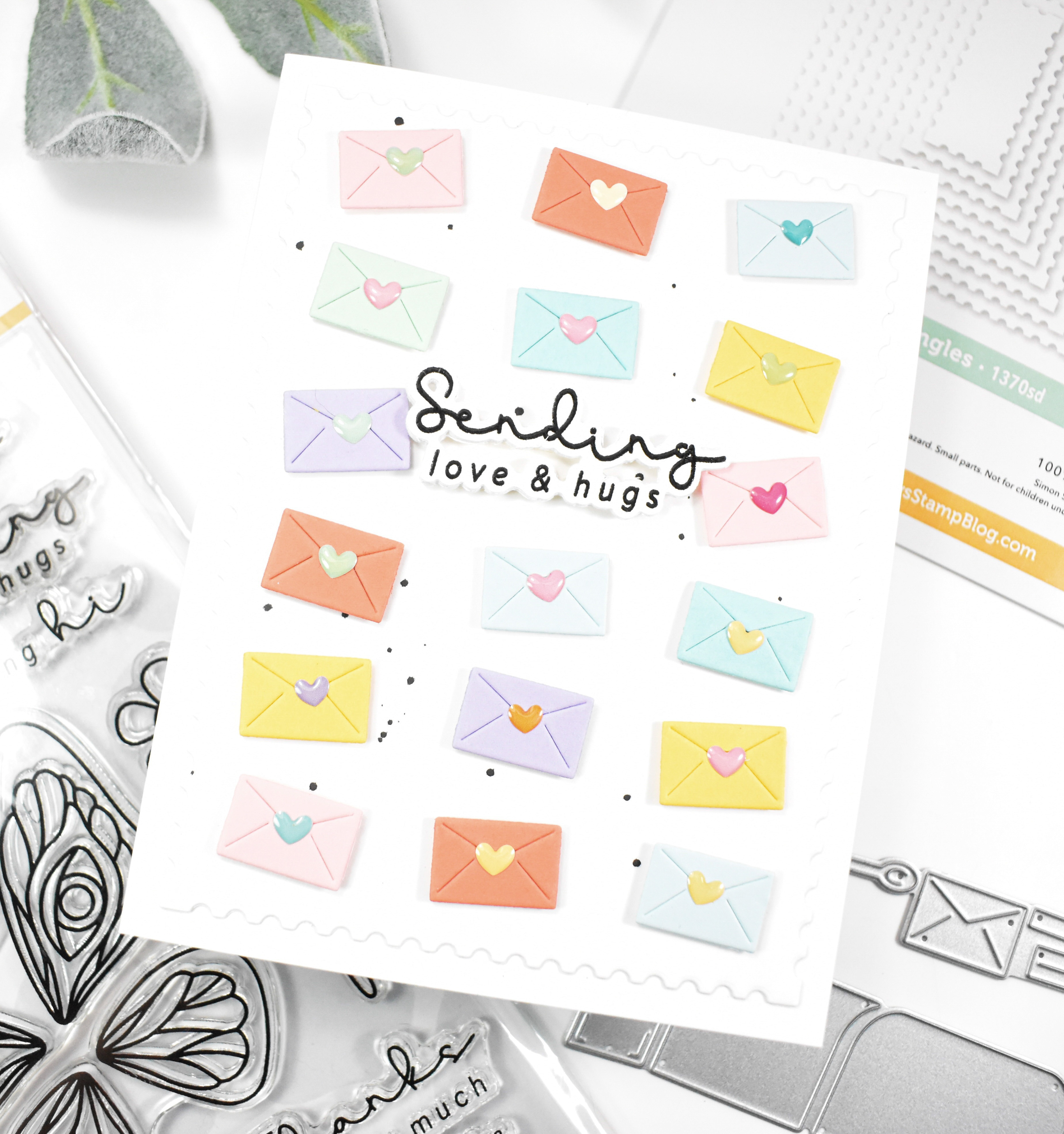 Simon Says Stamp Envelope Grid – REDSAS