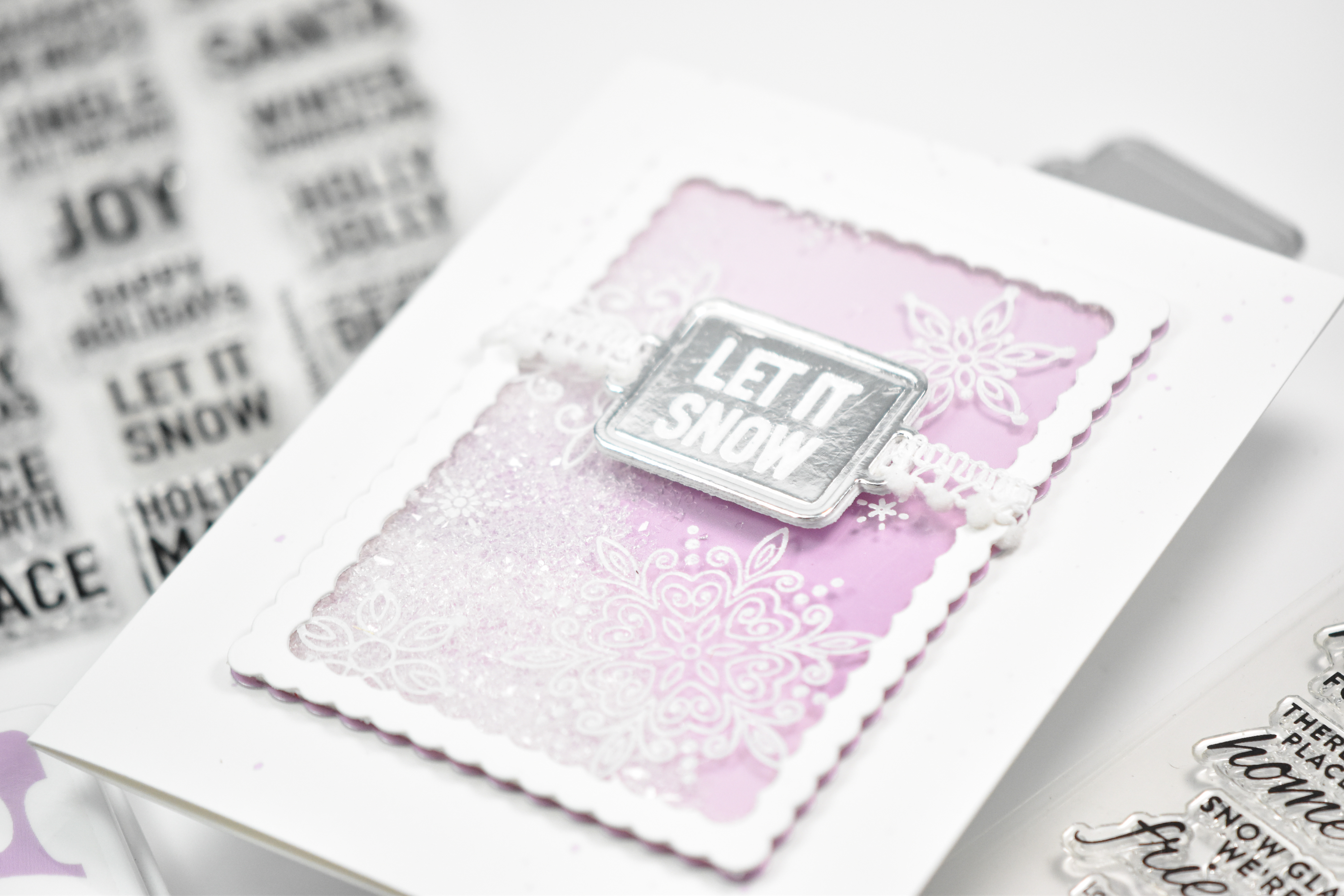 Simon Says Stamp Snowy Plaque Slide – REDSAS