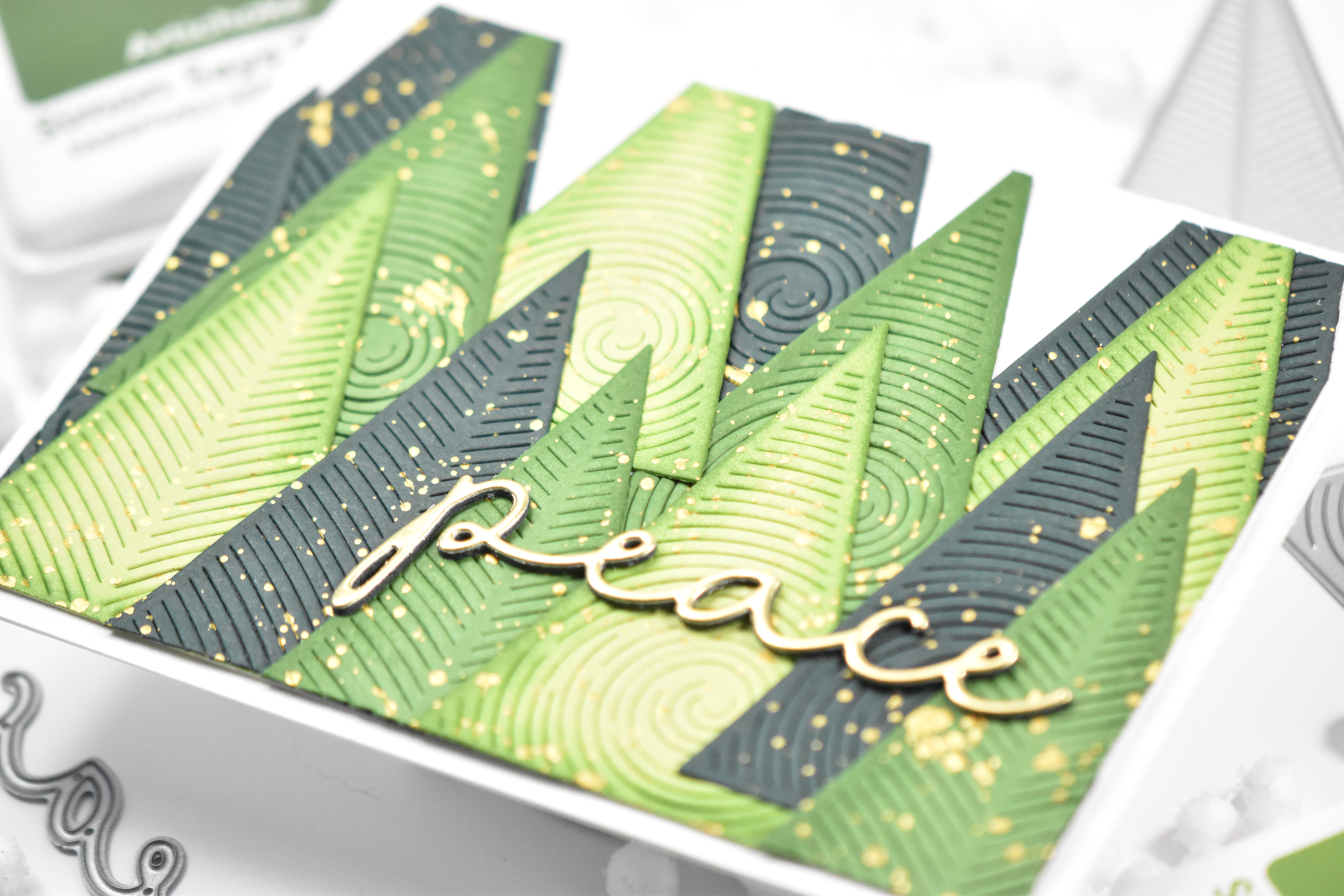 Simon Says Stamp Triangle Trees – REDSAS