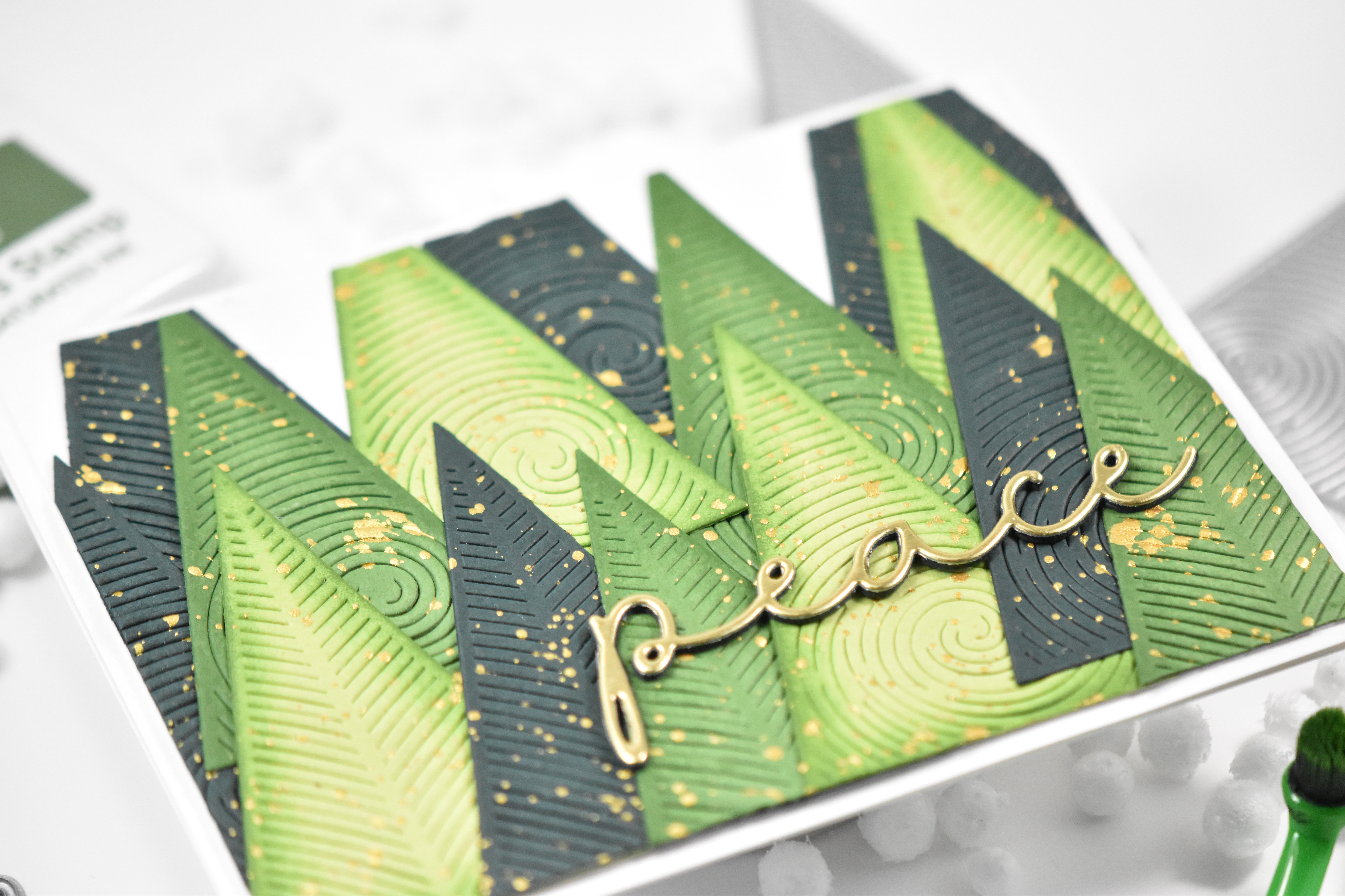 Simon Says Stamp Triangle Trees – REDSAS